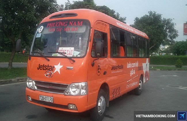 Dịch vụ xe bus hỗ trợ hành khách của Jetstar