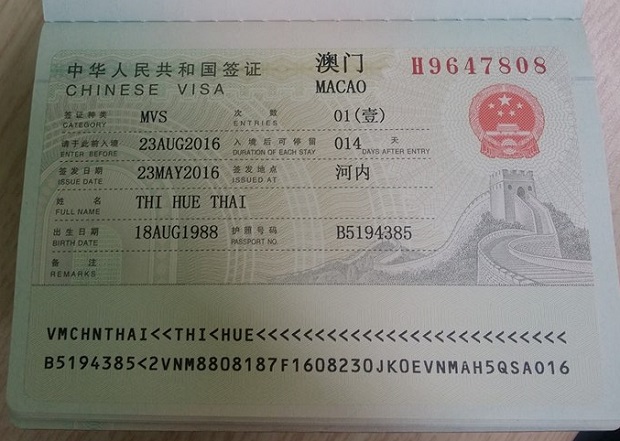 Trọn bộ thủ tục và kinh nghiệm xin visa Ma Cao từ A-Z