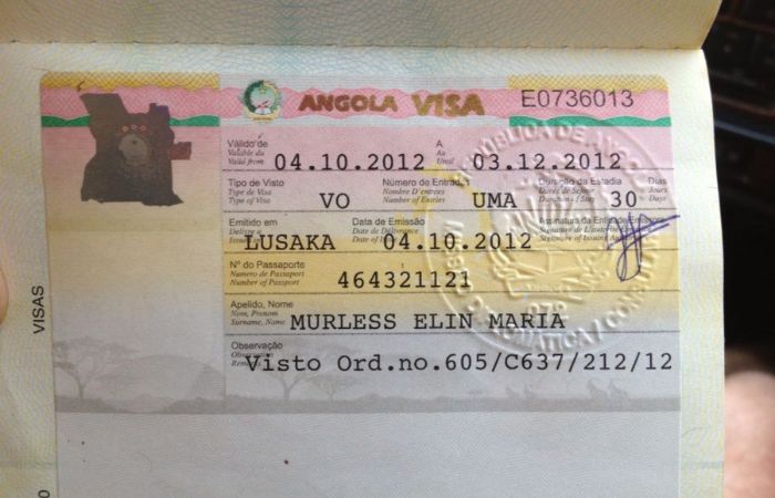 Kinh nghiệm và thủ tục xin visa Angola chi tiết nhất [2024]